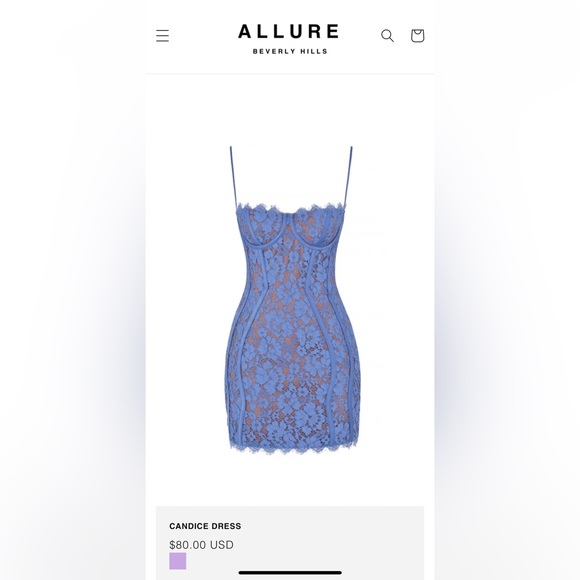 Allure | Dresses | Allure Beverly Hills Candice Dress Large | Poshmark